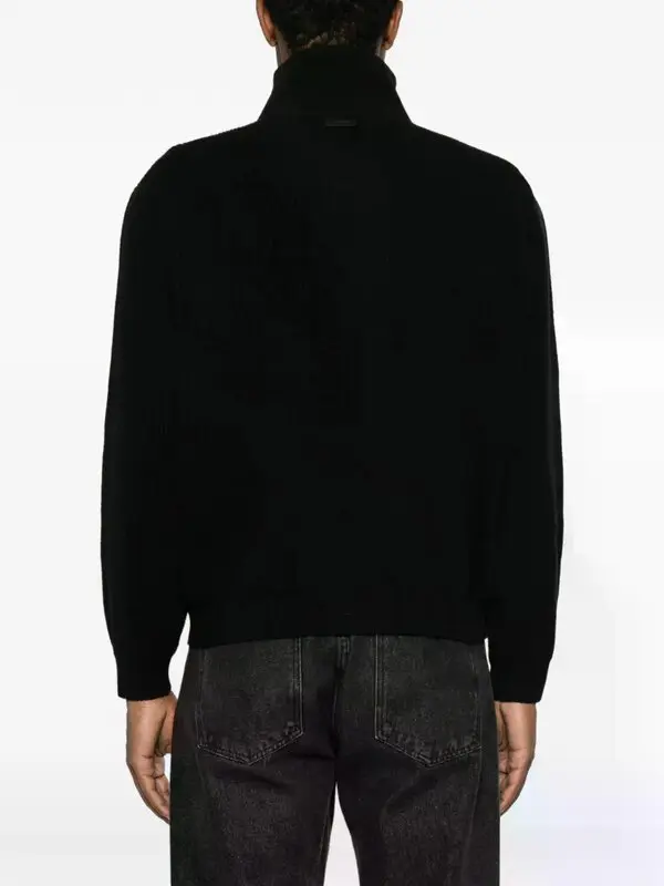 Saint Laurent Ribbed-knit Crew-neck Sweater