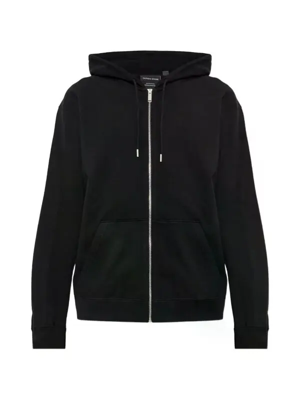 Canada Goose Loon Logo-patch Zip-up Hoodie