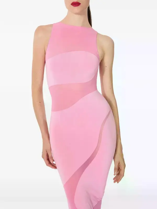 Wolford Panel-shade Midi Dress