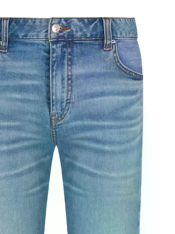 Armani Exchange Faded Whiskered Jeans