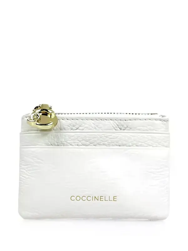 COCCINELLE Small Ladybugs C-me Card Holder - White