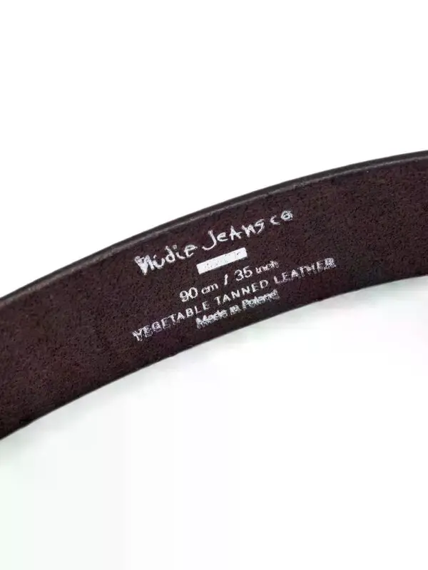 Nudie Jeans Western Buckle Leather Belt