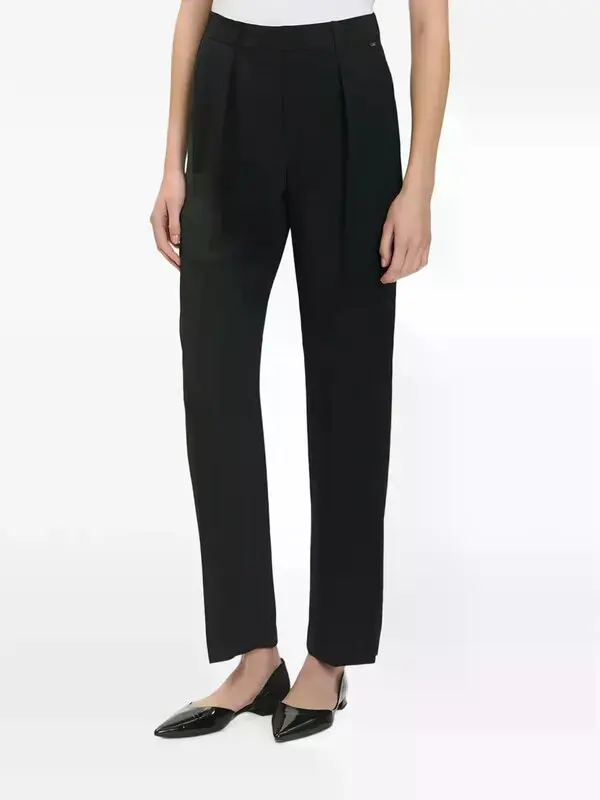 Armani Exchange Pleated-detail Trousers