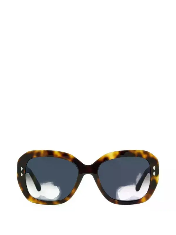 Isabel Marant Étoile Tortoiseshell-effect Rectangle-frame Sunglasses