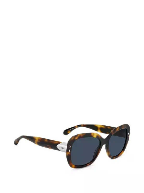 Isabel Marant Étoile Tortoiseshell-effect Rectangle-frame Sunglasses