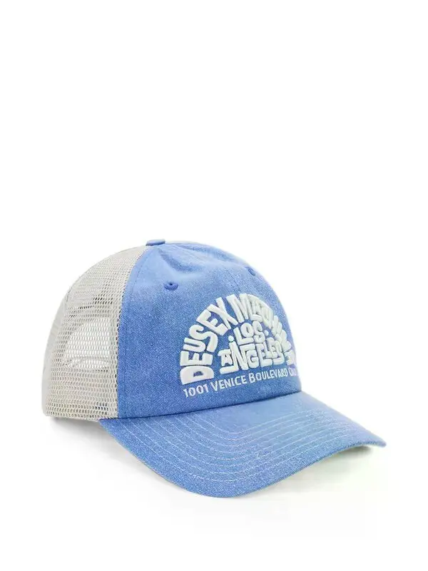 Deus Ex Machina Los Angeles Logo-embroidered Mesh-panel Cap
