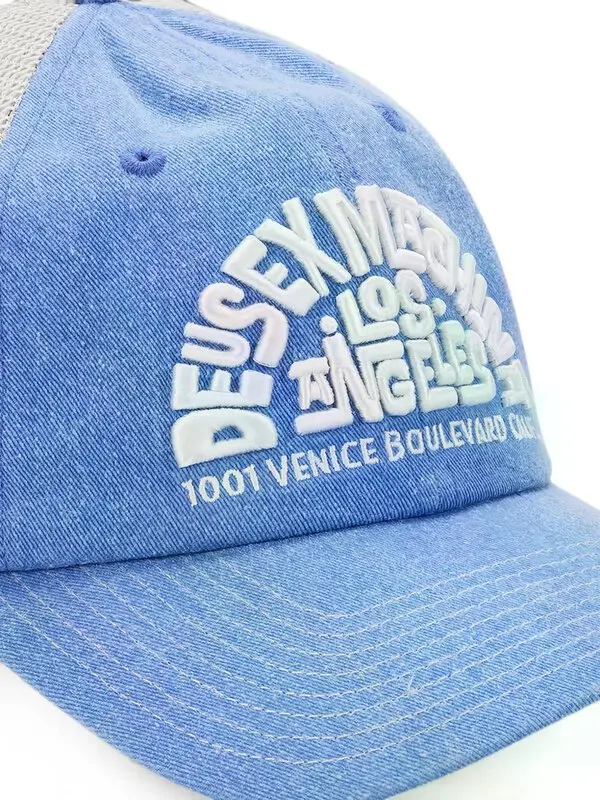 Deus Ex Machina Los Angeles Logo-embroidered Mesh-panel Cap