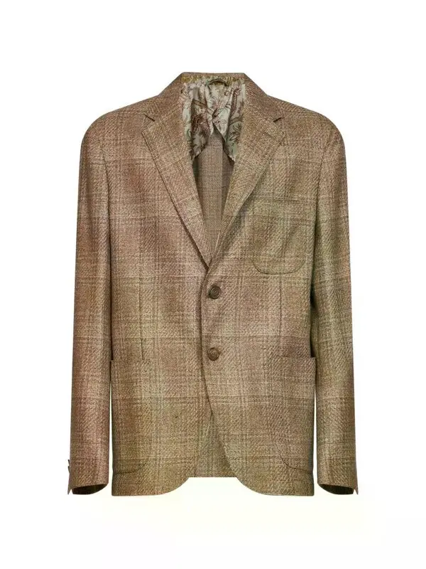 Etro Plaid-pattern Blazer