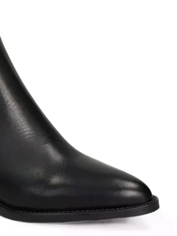 FABIO RUSCONI Pointed-toe Zip-fastening Ankle Boots