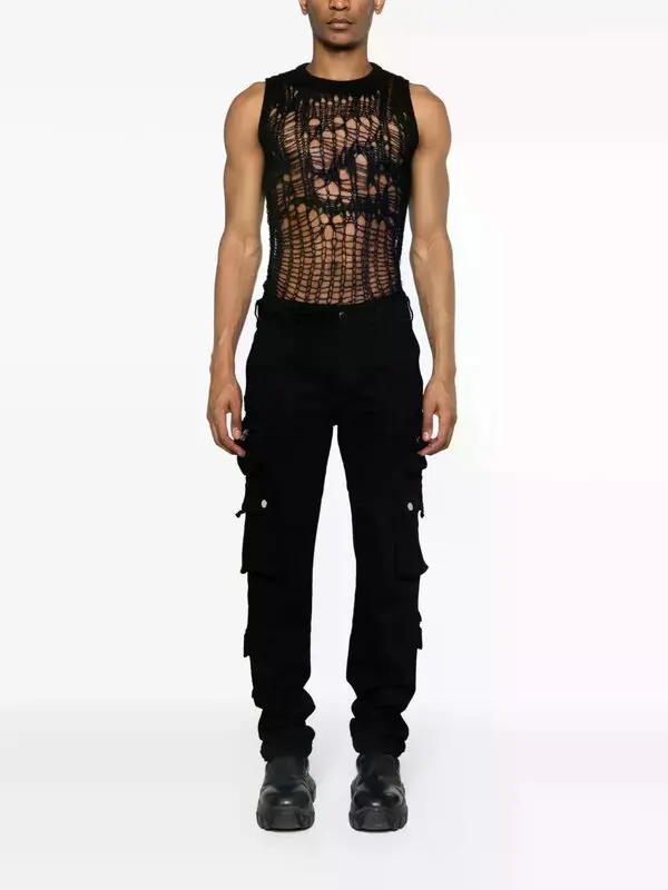 Rick Owens Open-knit Tank Top