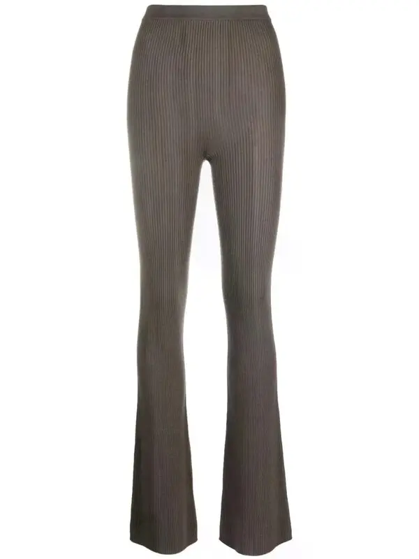 Rick Owens Ribbed Flared Trousers