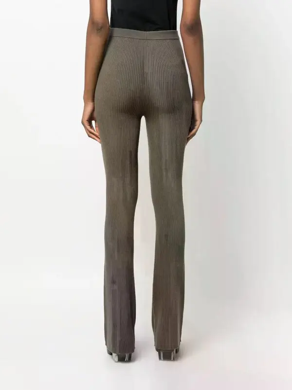 Rick Owens Ribbed Flared Trousers