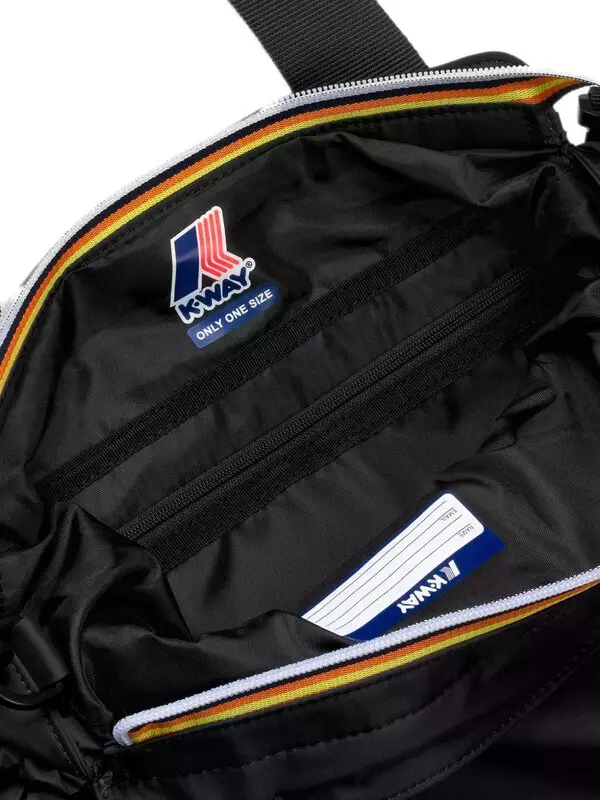 K-WAY Aisy Logo-patch Tote Bag