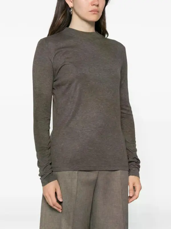 MAISON123 Flynn Long-sleeve High-neck T-shirt