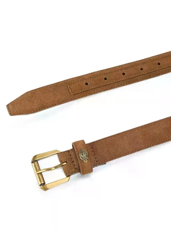 Kurt Geiger Eagle Head Quilted Belt