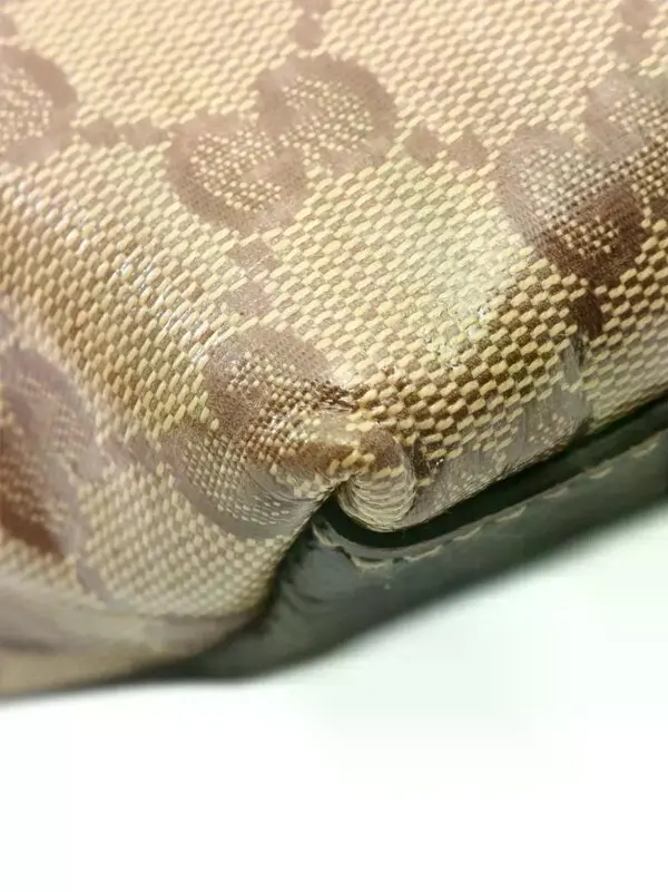 Gucci Interlocking G Gg Crystal Canvas Tote Bag