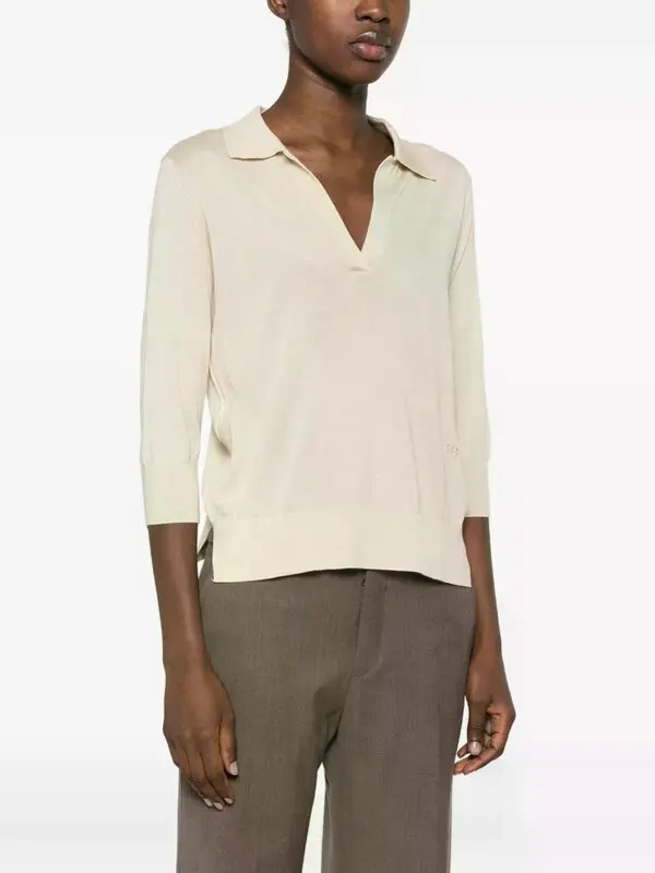 Eric Bompard Embroidered-logo T-shirt