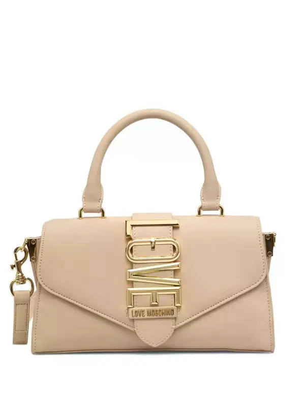 Moschino Logo-plaque Top-handle Bag