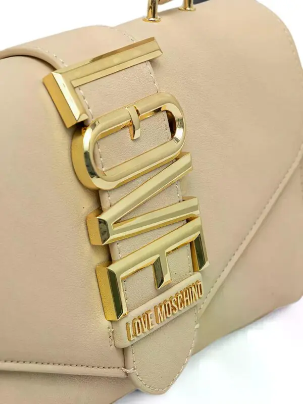 Moschino Logo-plaque Top-handle Bag