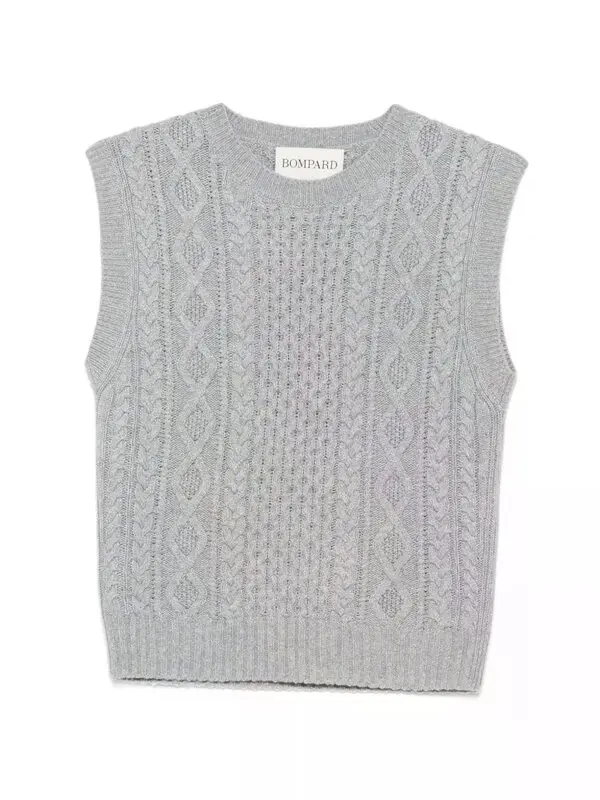 Eric Bompard Cable-knit Vest