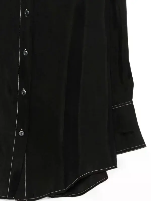 SONG FOR THE MUTE Contrast Stitch Shirt
