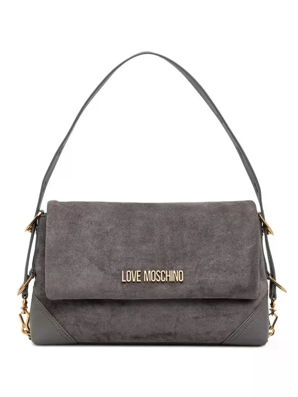 Moschino Logo-plaque Foldover Tote Bag