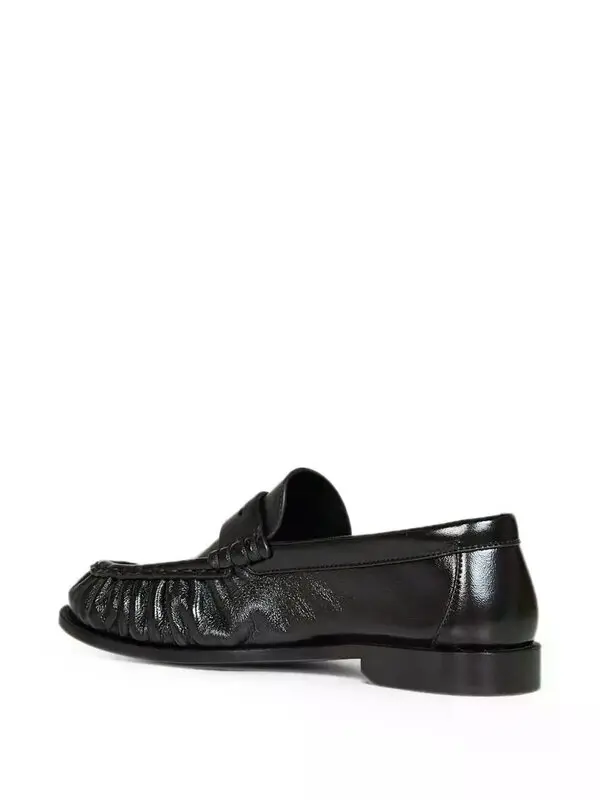 Saint Laurent Le Loafer Supple In Shiny Leather