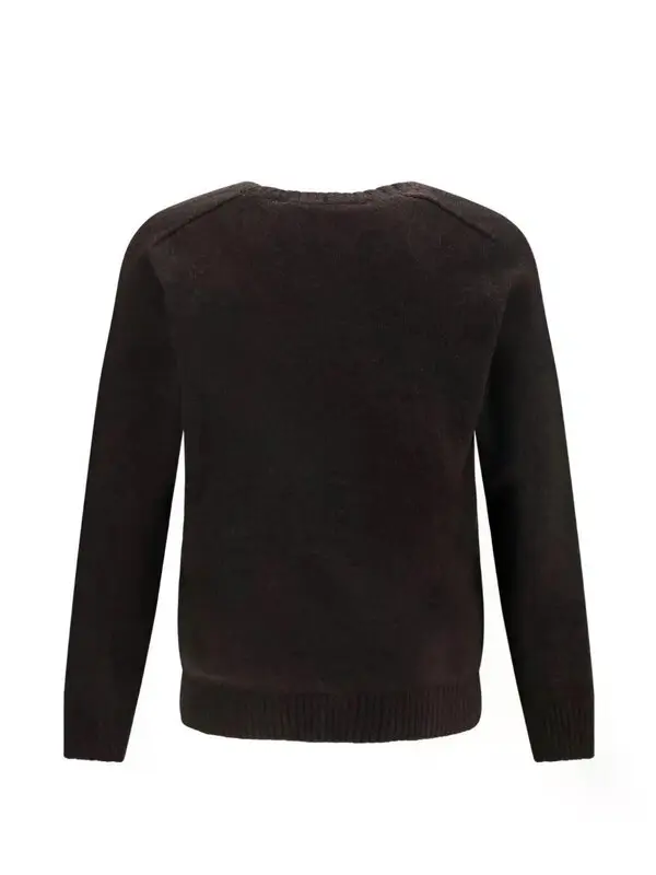 BROOKSFIELD Crew-neck Ribbed-trim Sweater