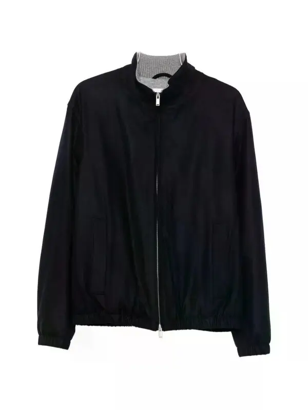 LARDINI Zip-up Bomber Jacket