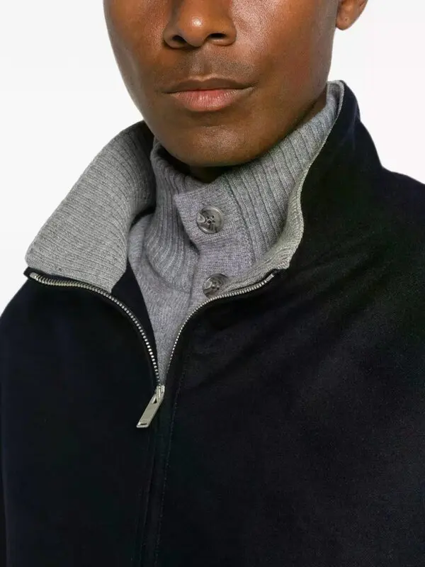LARDINI Zip-up Bomber Jacket