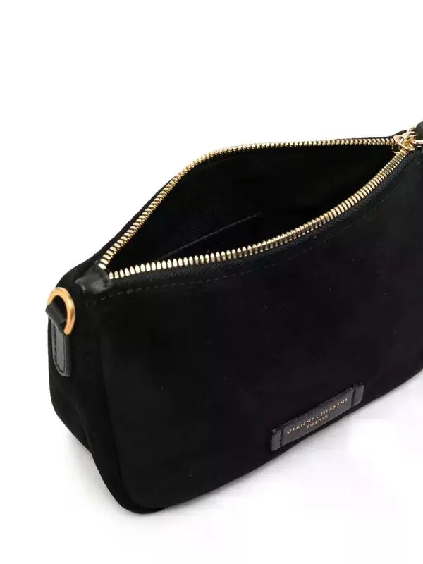 GIANNI CHIARINI Nora Suede Clutch Bag
