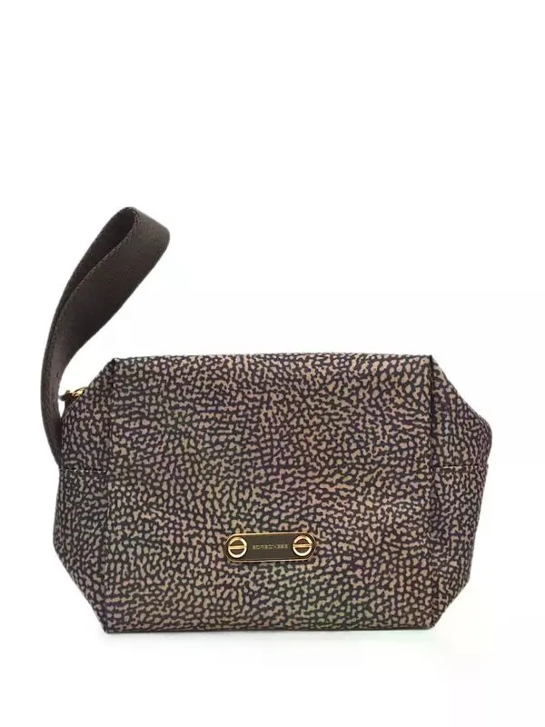 Borbonese O.p. Print Clutch Bag - Brown