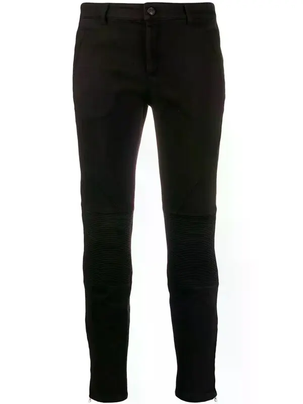 N°21 Ribbed Cropped Jeans