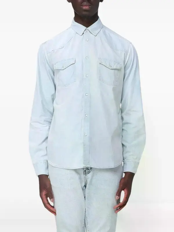 Emporio Armani Denim Shirt - Blue