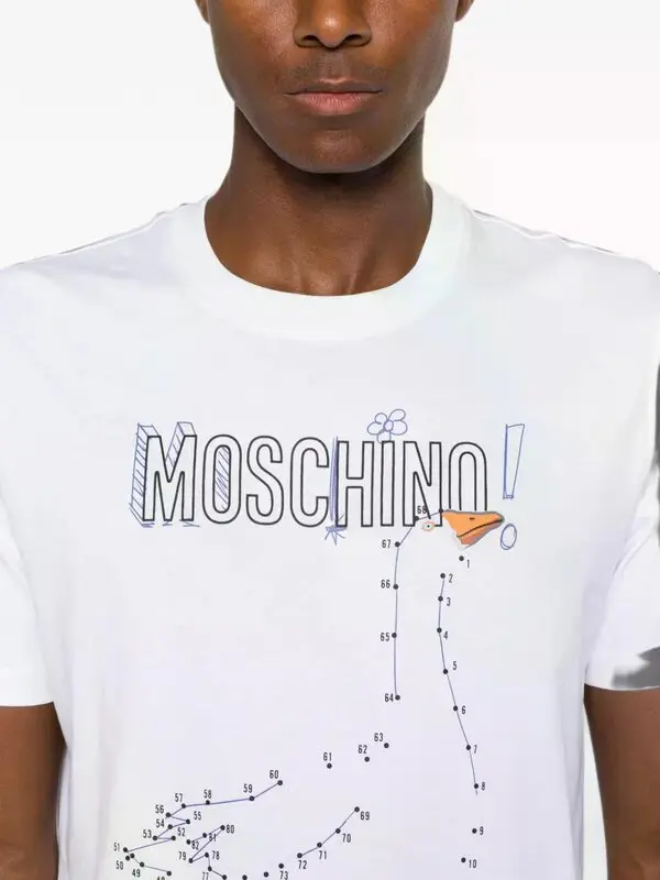 Moschino Logo-print Short-sleeve T-shirt