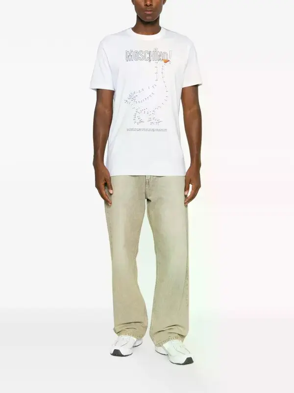 Moschino Logo-print Short-sleeve T-shirt