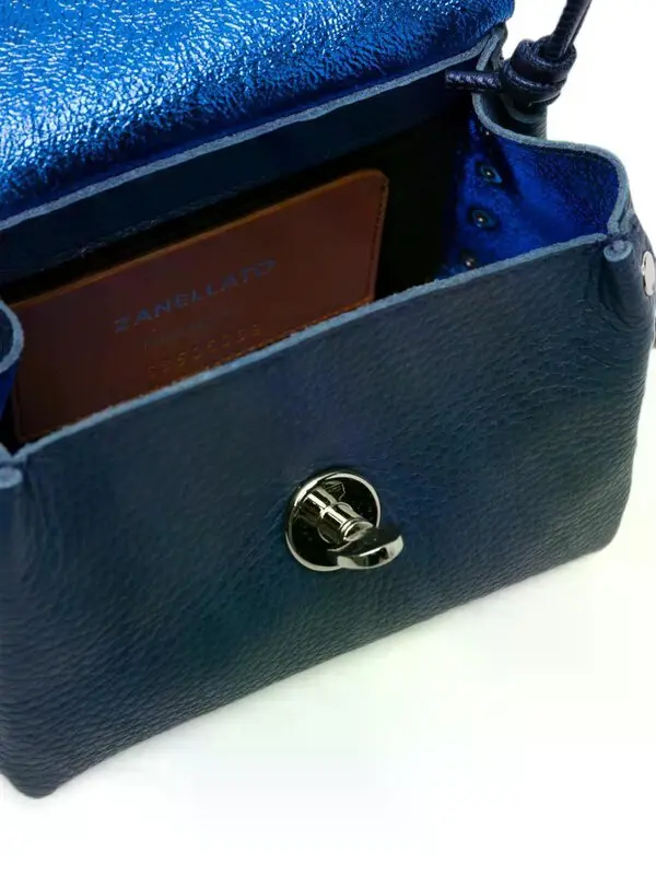 ZANELLATO Postina Baby Leather Shoulder Bag