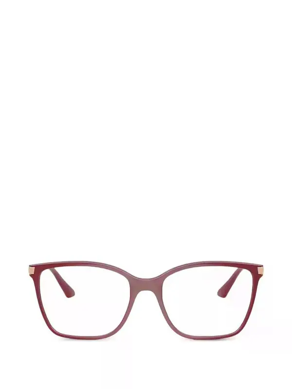 VOGUE EYEWEAR Square Frame Eyeglasses - Red