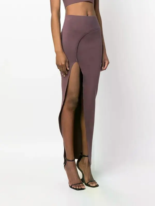 Rick Owens Theresa Panelled Midi Skirt