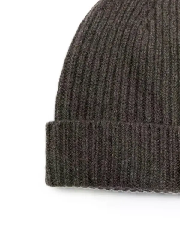 Rick Owens Ribbed-knit Beanie Hat