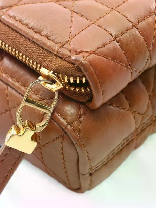 Dior 2000s Cannage Caro Shoulder Bag