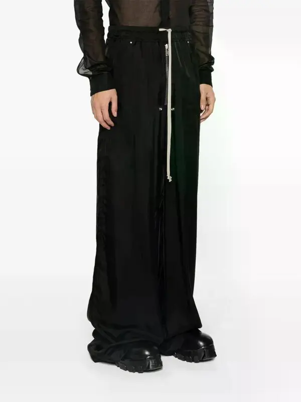 Rick Owens Bela Satin Wide-leg Trousers