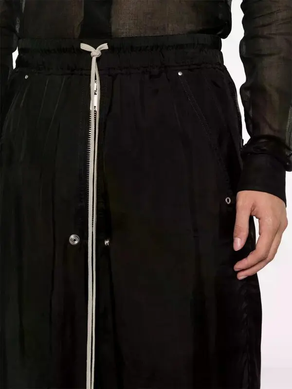 Rick Owens Bela Satin Wide-leg Trousers