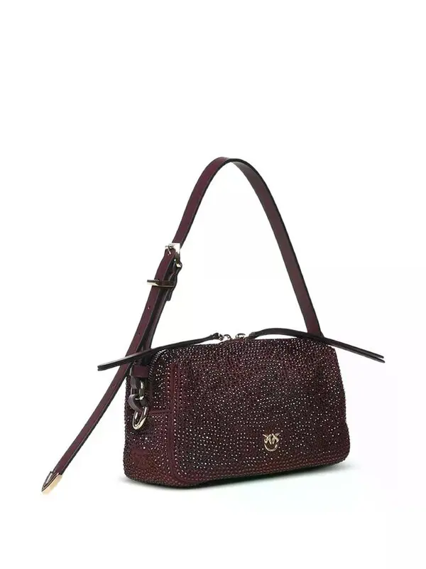 Pinko Crystal Embellished Shoulder Bag