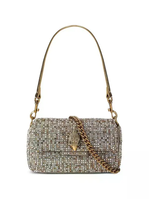 Kurt Geiger Crystal-embellishment Eagle-detail Shoulder Bag