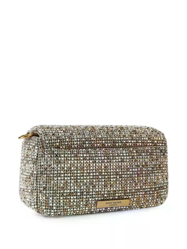 Kurt Geiger Crystal-embellishment Eagle-detail Shoulder Bag