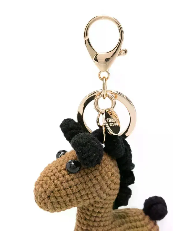 TWINSET Horse-motif Keyring