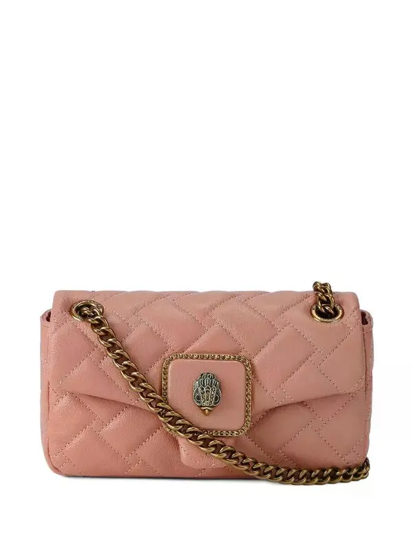 Kurt Geiger Pimlico Quilted Leather Shoulder Bag - Pink