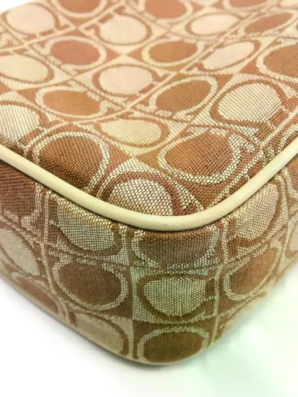 FERRAGAMO Gancini Patterned Shoulder Bag
