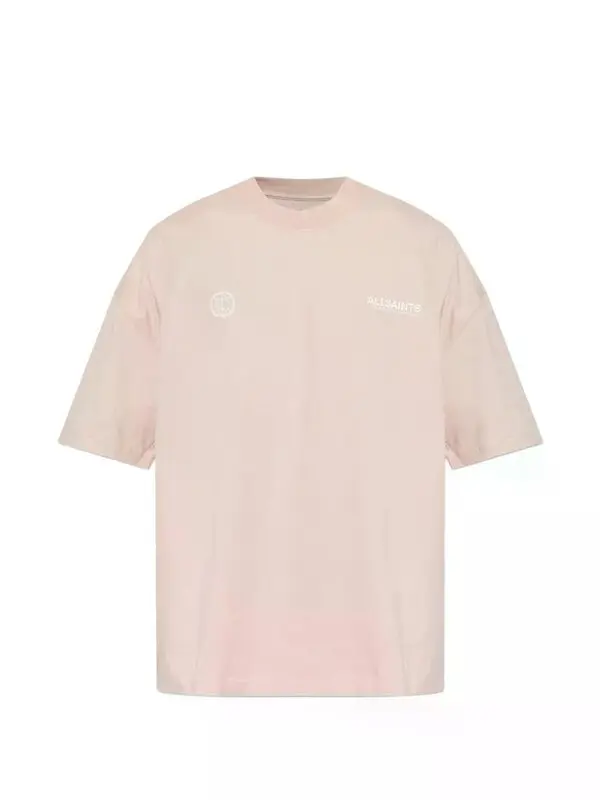 ALLSAINTS Emblem Logo-print Drop-shoulder T-shirt